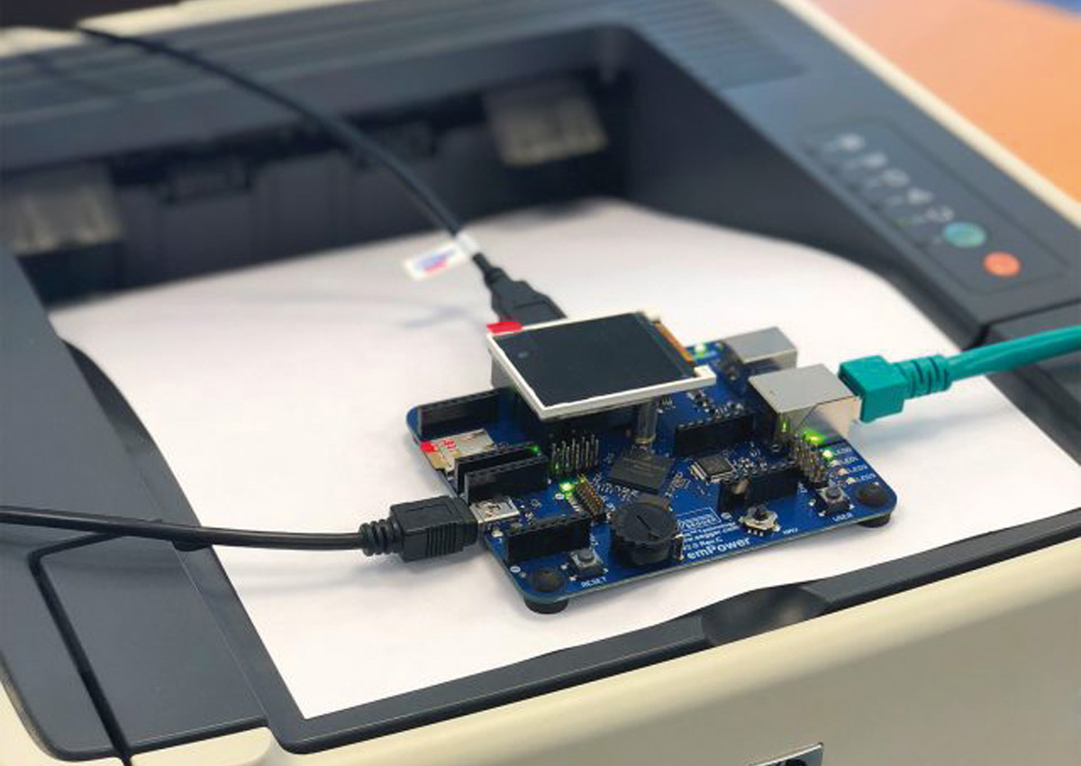 Web interface for USB printer - www.bastler.org